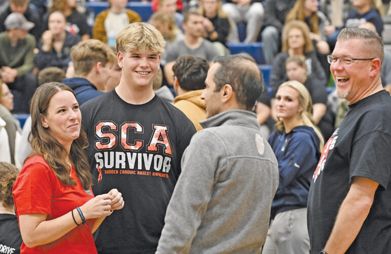 Celebrating recovery: Football player hosts CPR event | News, Sports ...